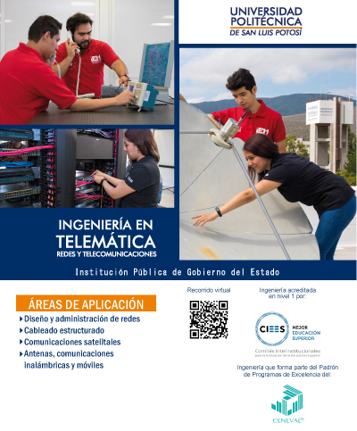 Ingeniería en Telemática (ITEM) | UPSLP